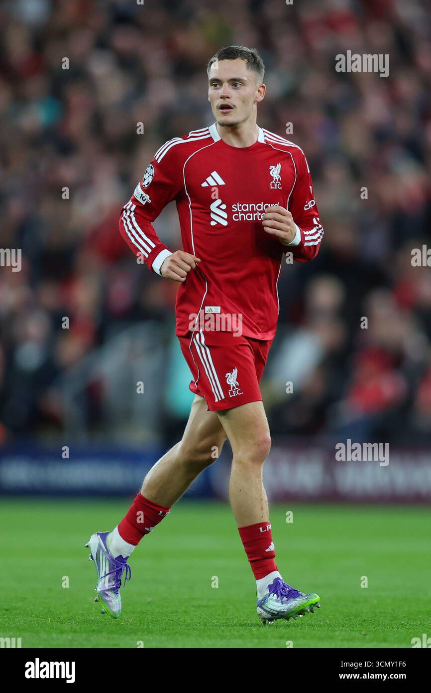Liverpool, England, 17th September 2025. Florian Wirtz of Liverpool ...