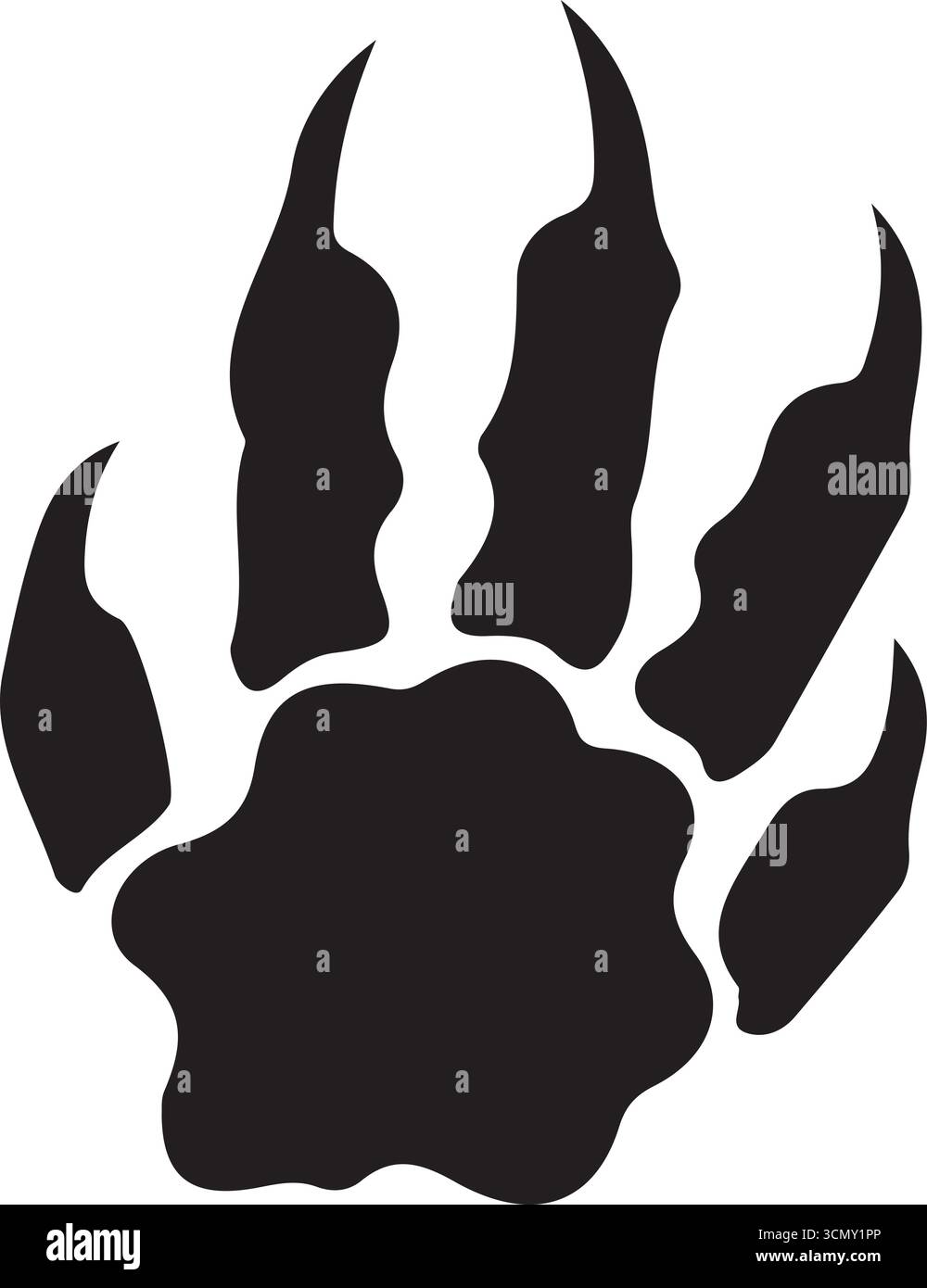 Sharp claws hunter Stock Vector Images - Alamy