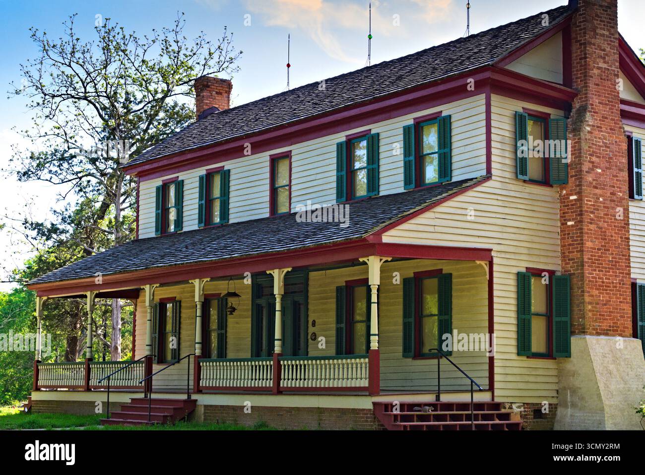 Travelers Rest, SC – April 21, 2025: First built in the early 1800's ...