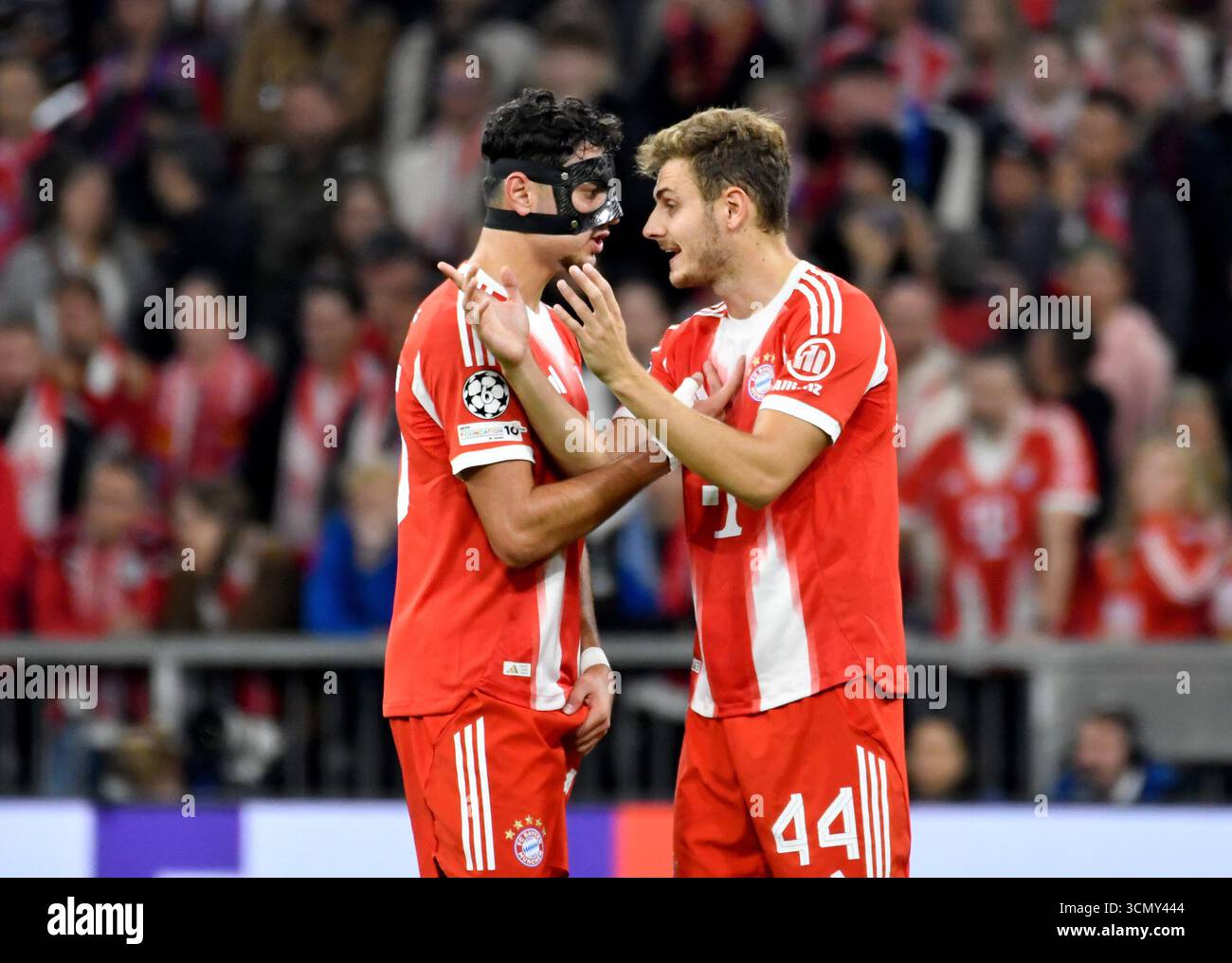 17.09.2025, Allianz Arena, Munich, Champions League, FC Bayern Munich ...