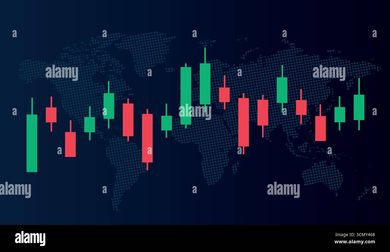Technical analysis market trends Stock Vector Images - Alamy