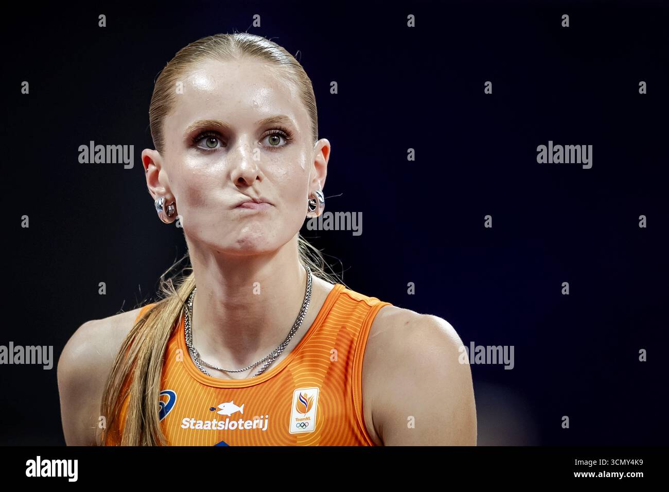 TOKYO - Britt Weerman in the high jump at the World Athletics ...