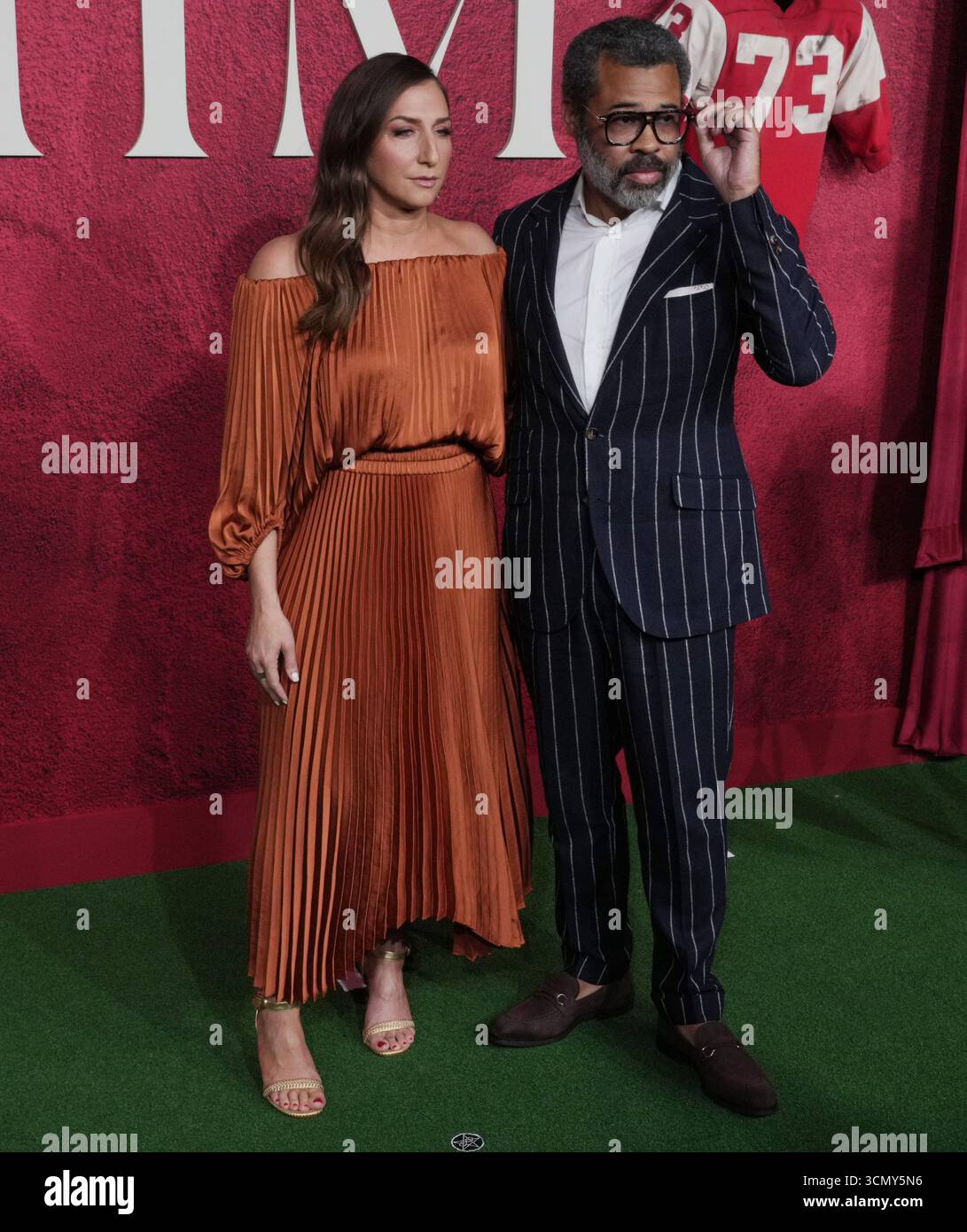(L-R) Chelsea Peretti and Jordan Peele at the Universal Pictures' HIM ...