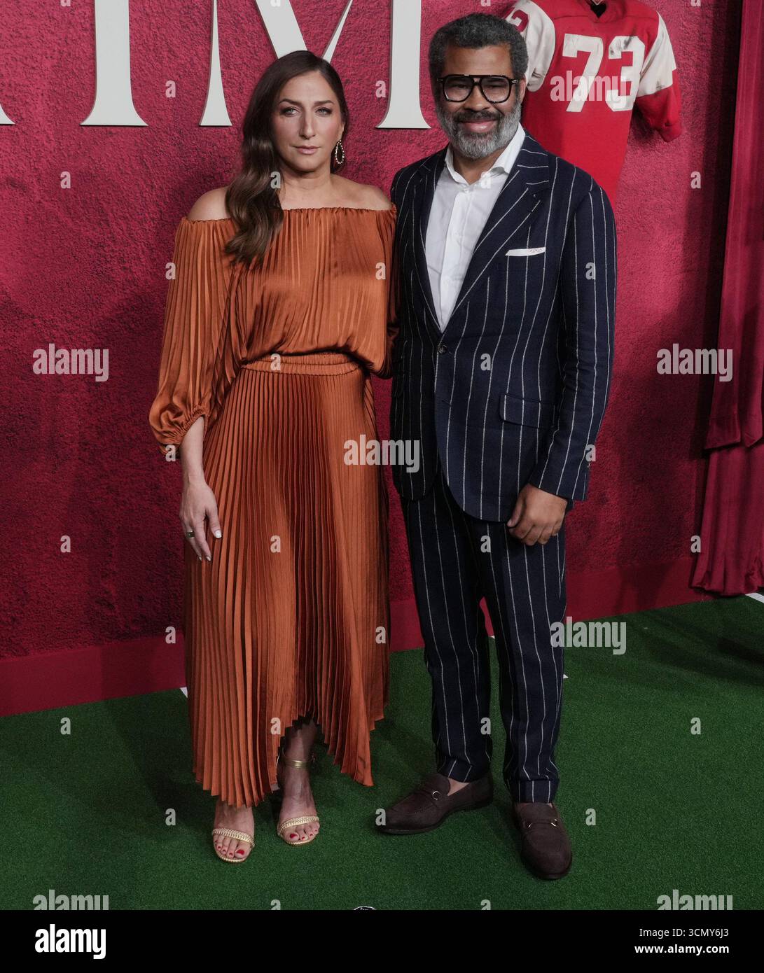 (L-R) Chelsea Peretti and Jordan Peele at the Universal Pictures' HIM ...