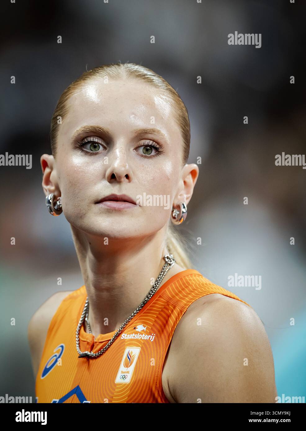 TOKYO - Britt Weerman in the high jump at the World Athletics ...
