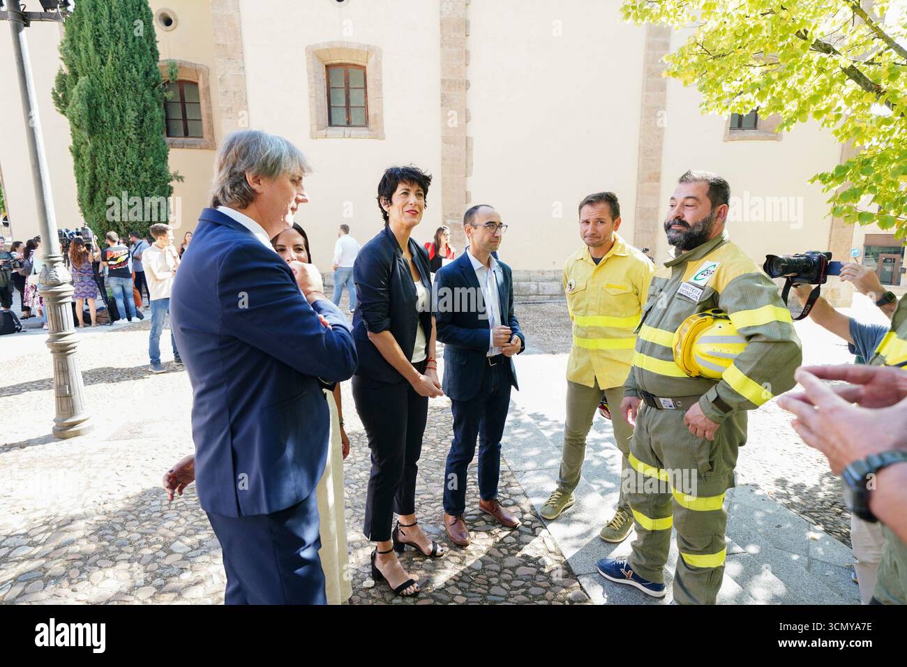 The Secretary General of the PSOECyL, Carlos Martínez SEPTEMBER 18;2025 Manuel Ángel Laya ...