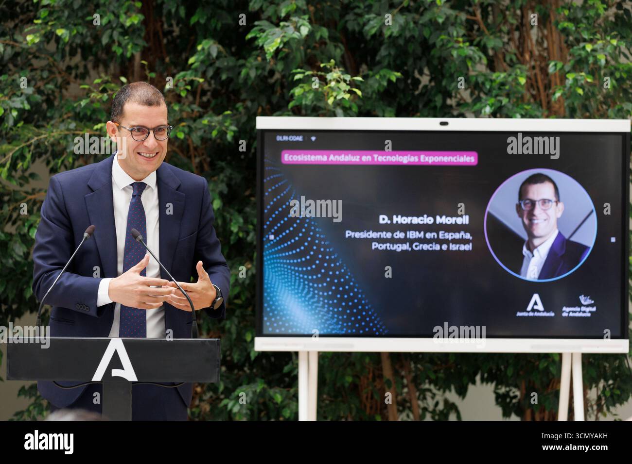 The president of IBM in Spain, Portugal, Greece and Israel, Horacio ...