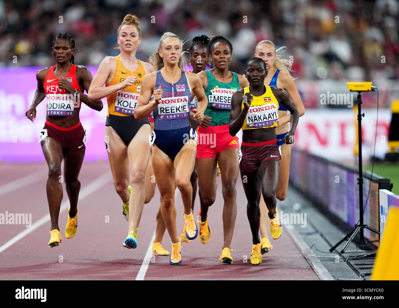 Jemma Reekie of Great Britain during the Women's 800m Heat 5 on day six ...