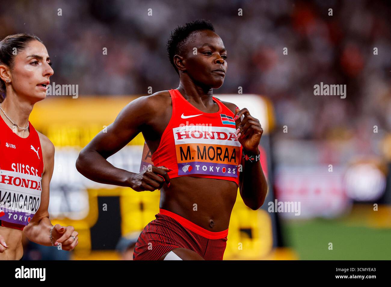 Mary Moraa of Kenya competing in the Women's 800 Metres during World ...