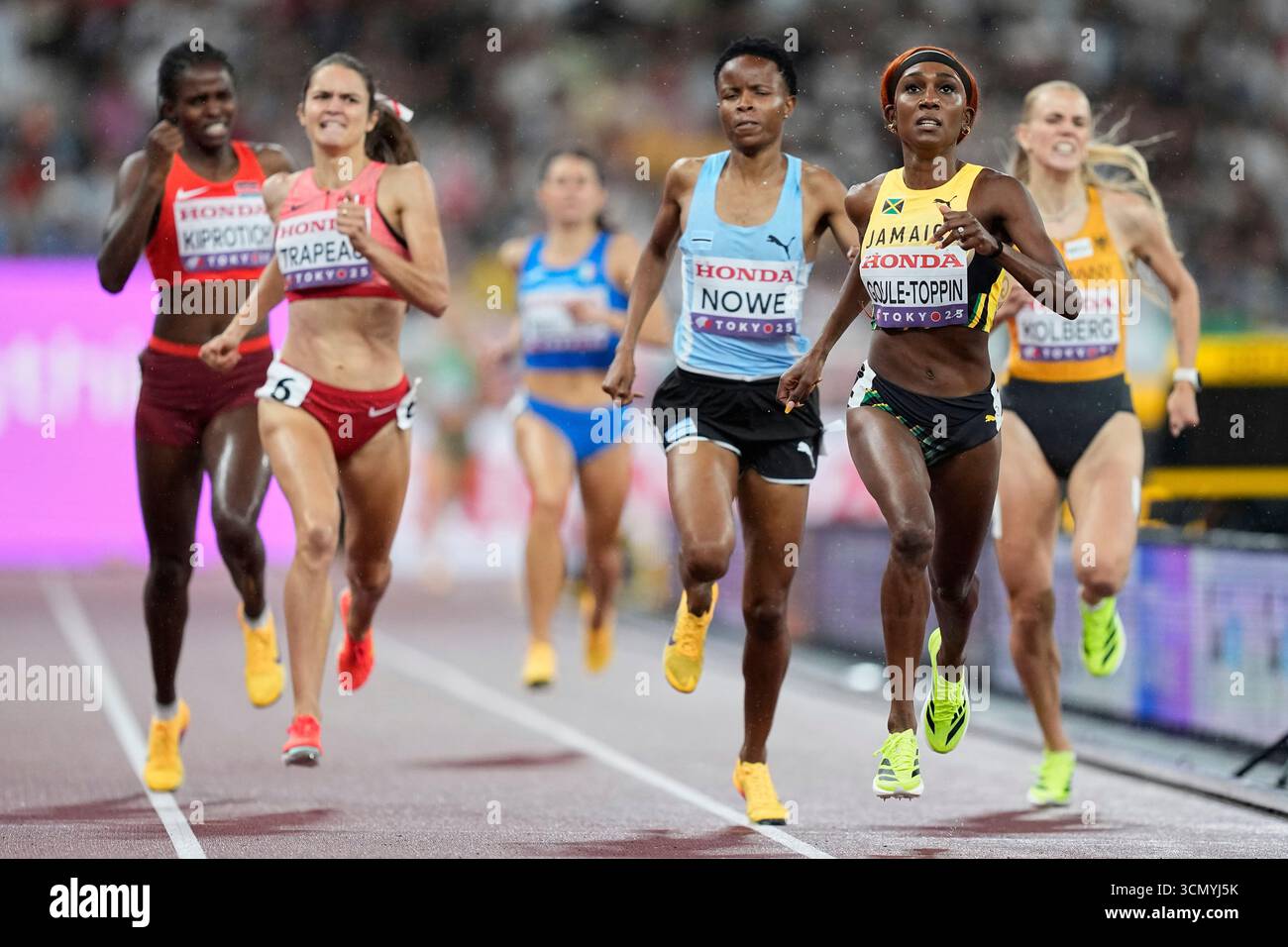 Jamaica's Natoya Goule-Toppin races to win a women's 800 meters heat at ...