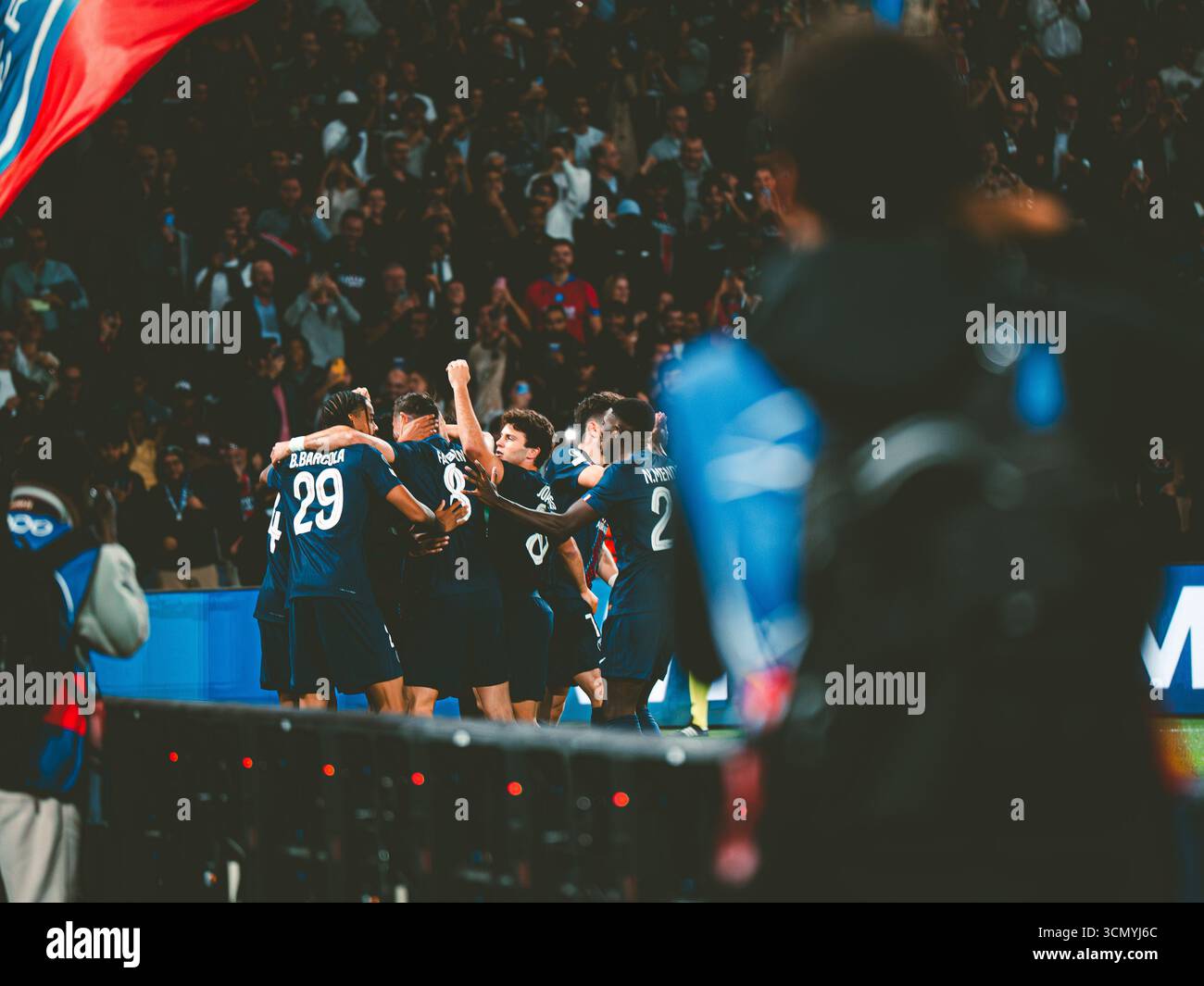 Psg celebration victory hi-res stock photography and images - Alamy