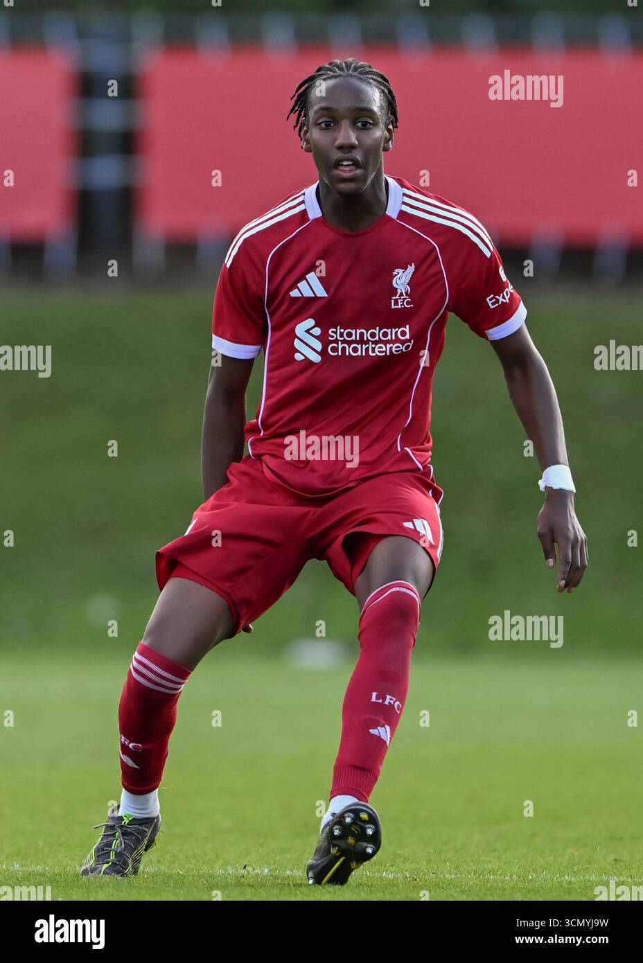 Liverpool, England, 17th September 2025. Alvin Ayman of Liverpool ...