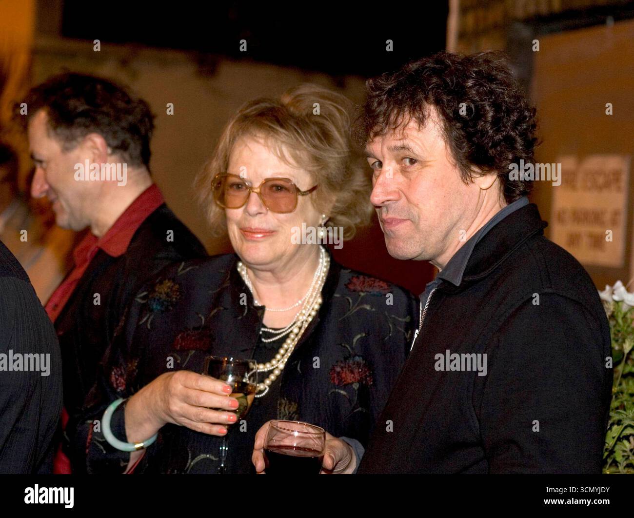 Lady Antonia Fraser and Stephen Rea at Harold Pinter's 75th birthday ...