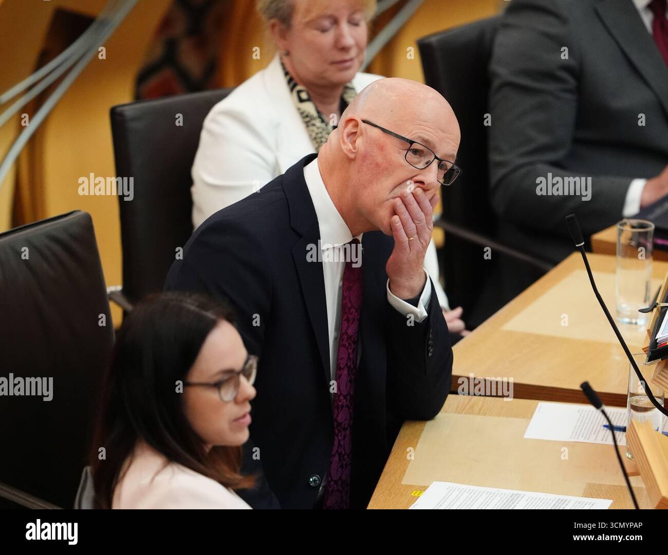 First Minister John Swinney during First Minister's Questions at the ...