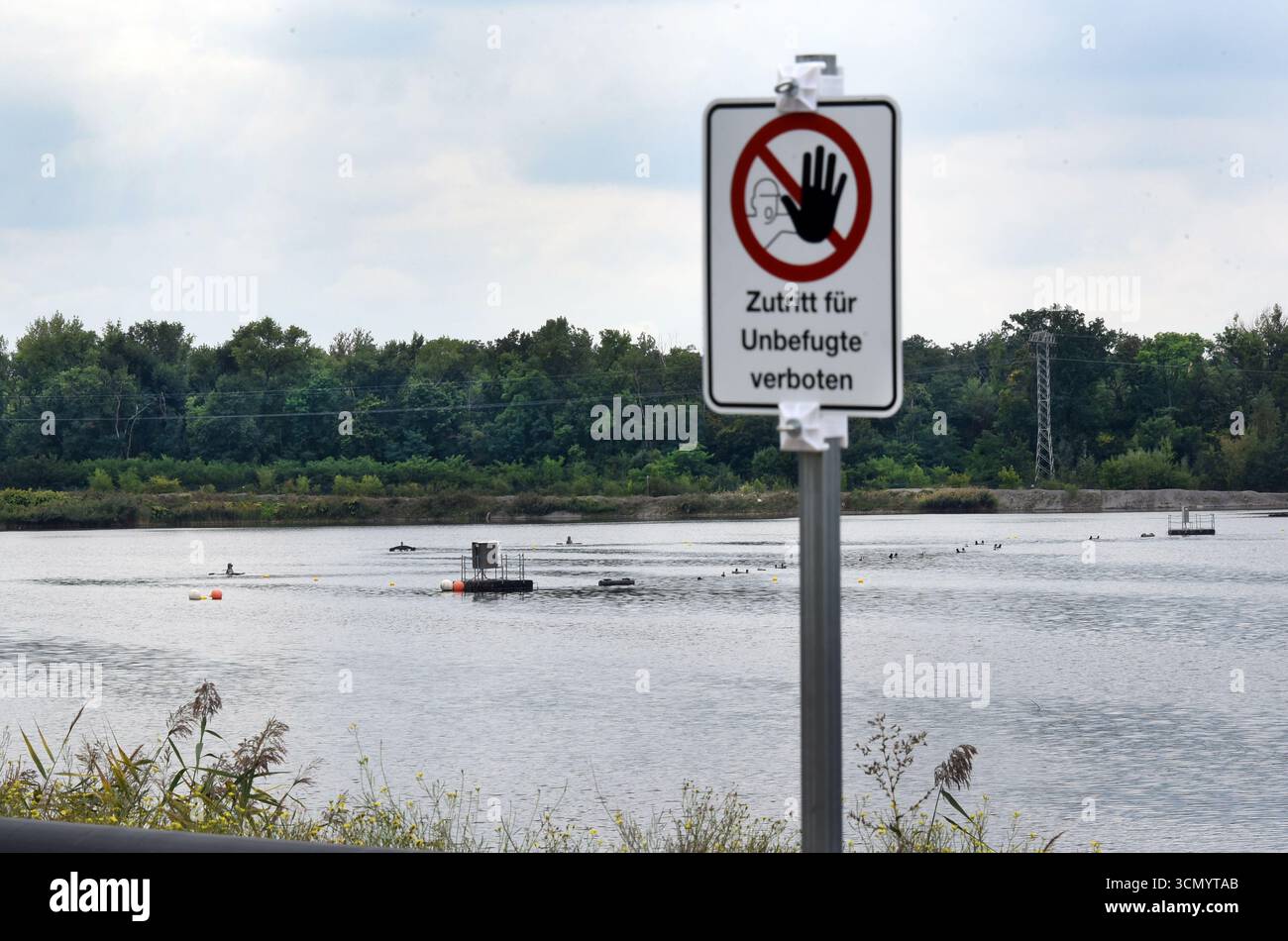 10 September 2025, Saxony, Wolfen Bitterfeld: View of a part of the ...