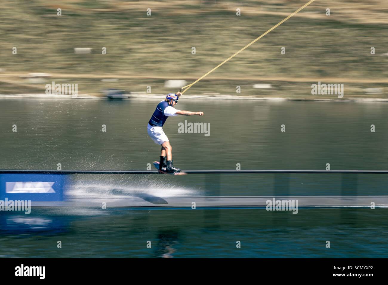Red Bull athlete Jamie Huser set a new wakeboarding world record on the ...