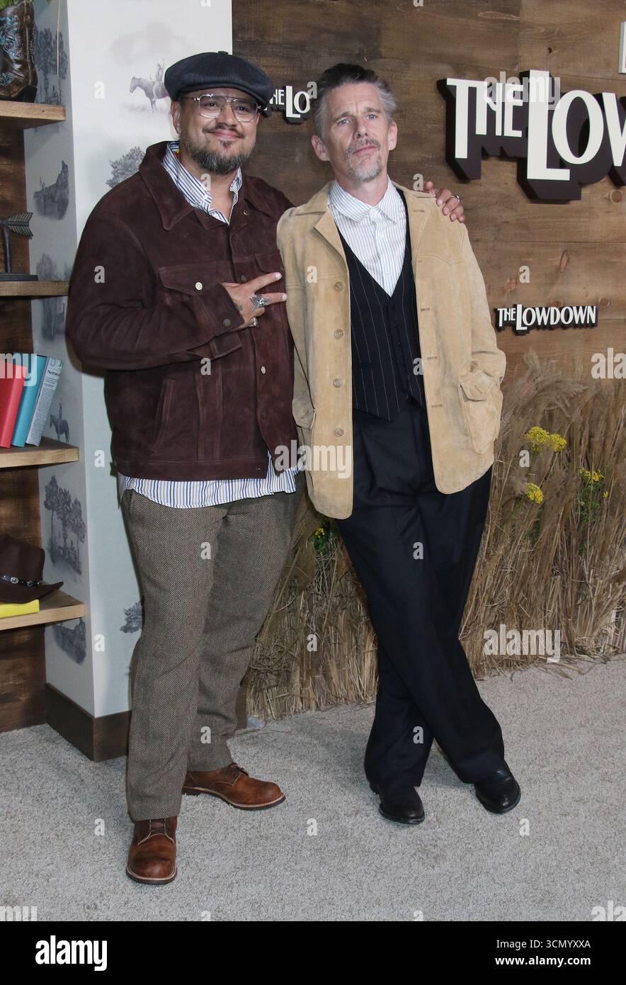 NEW YORK, NY - SEPTEMBER 17: Sterlin Harjo and Ethan Hawke at FX's The ...