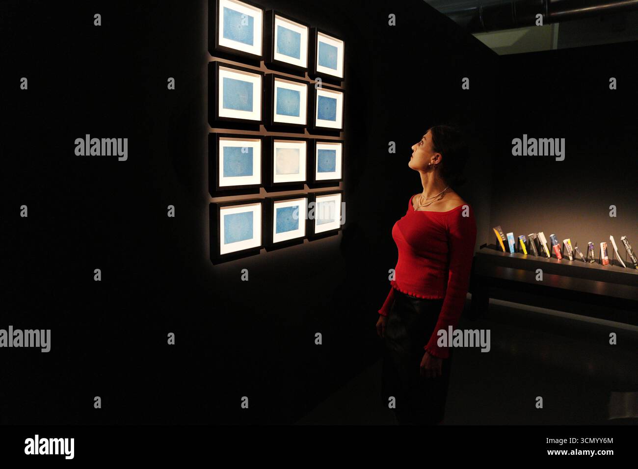 Milan, Preview of the exhibition Borrowed Light by Rohini Devasher ...