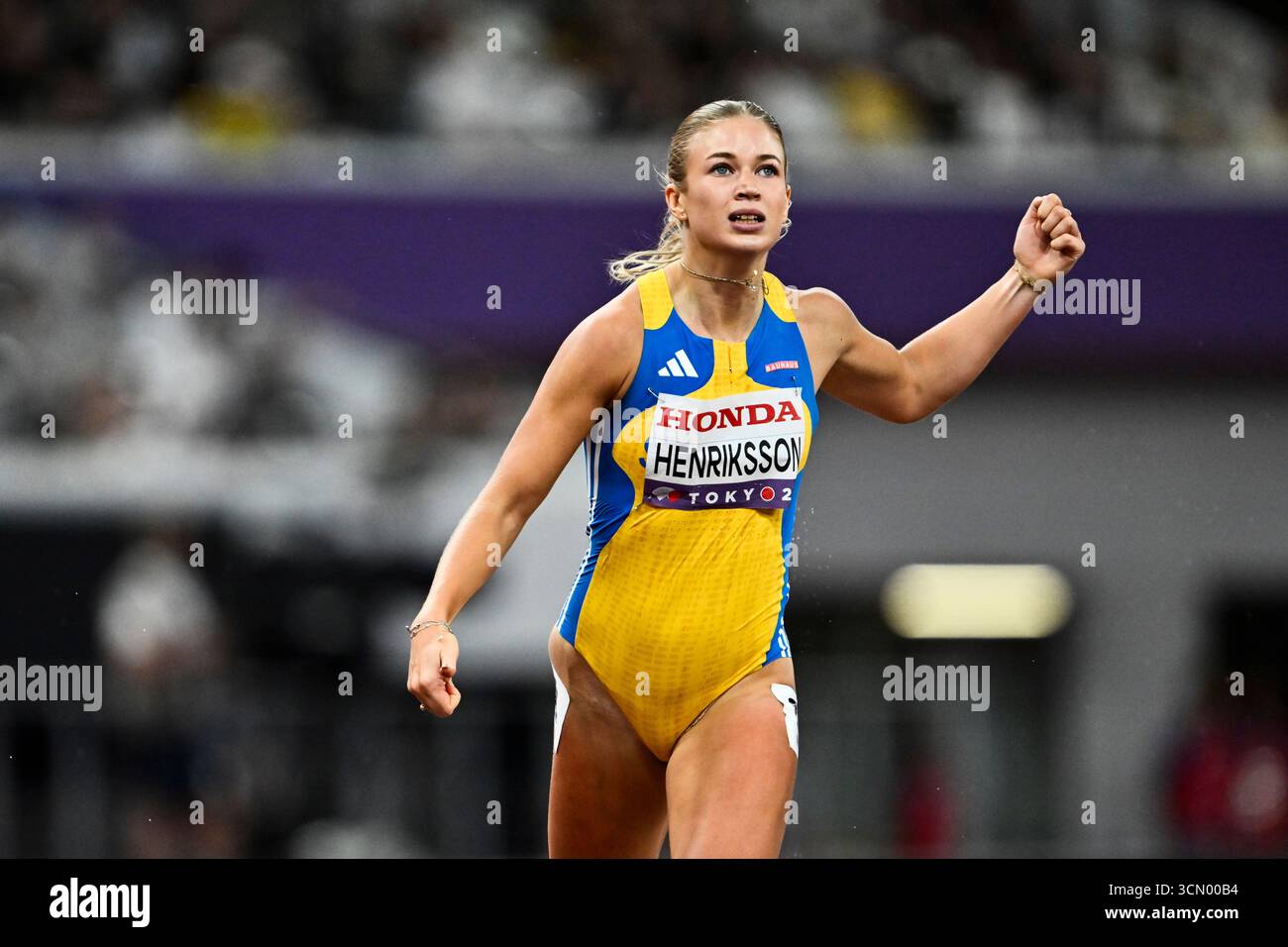 TOKYO, JAPAN 20250918Sveriges Julia Henriksson i semifinalen i 200 ...