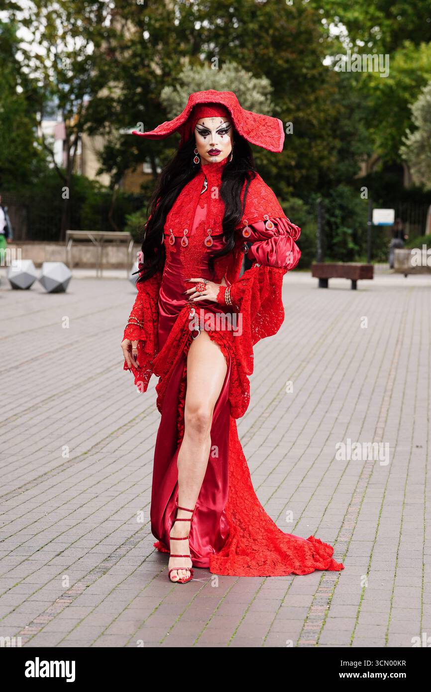 Bones attends the RuPaul Drag Race UK series 7 event in Bermondsey ...