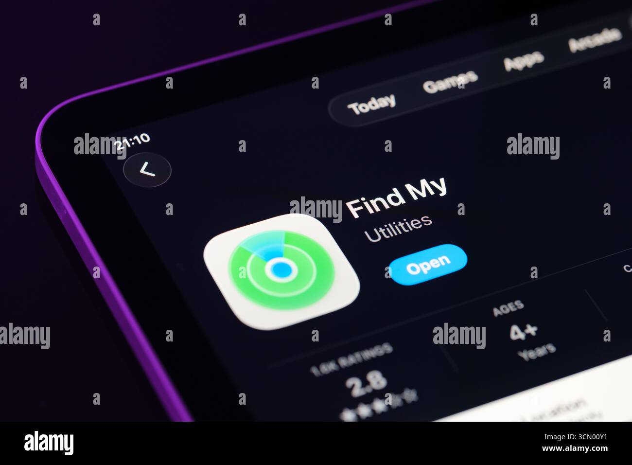 Find My app Stock Photo - Alamy