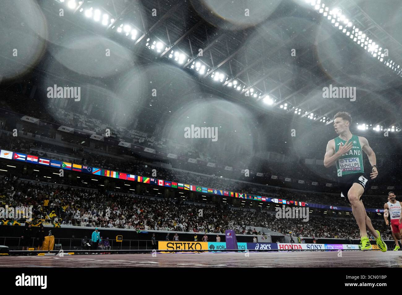 Ireland's Cian McPhillips wins a men's 800 meters semifinal at the ...