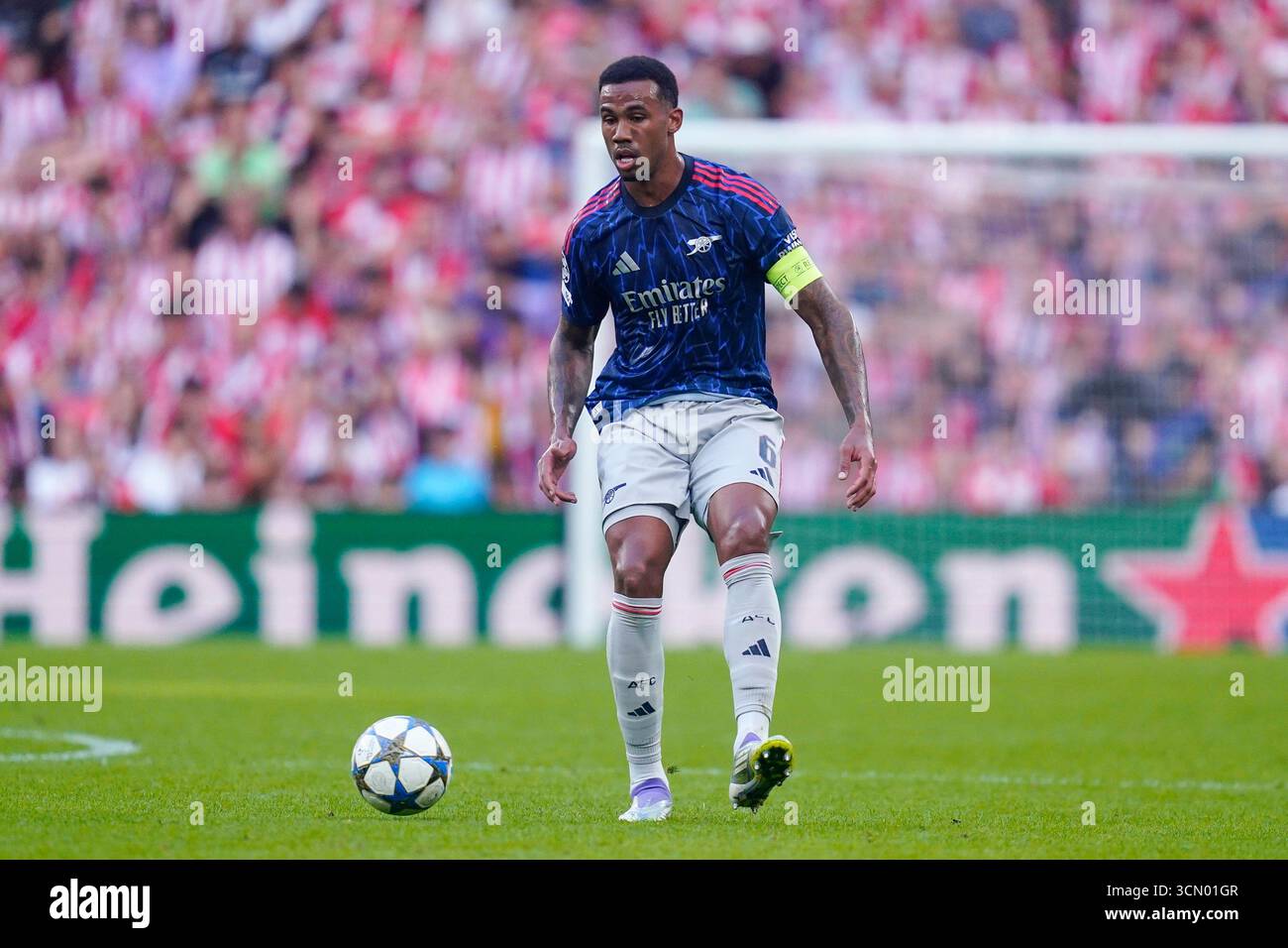 Gabriel of Arsenal FC during the UEFA Champions League match, between ...