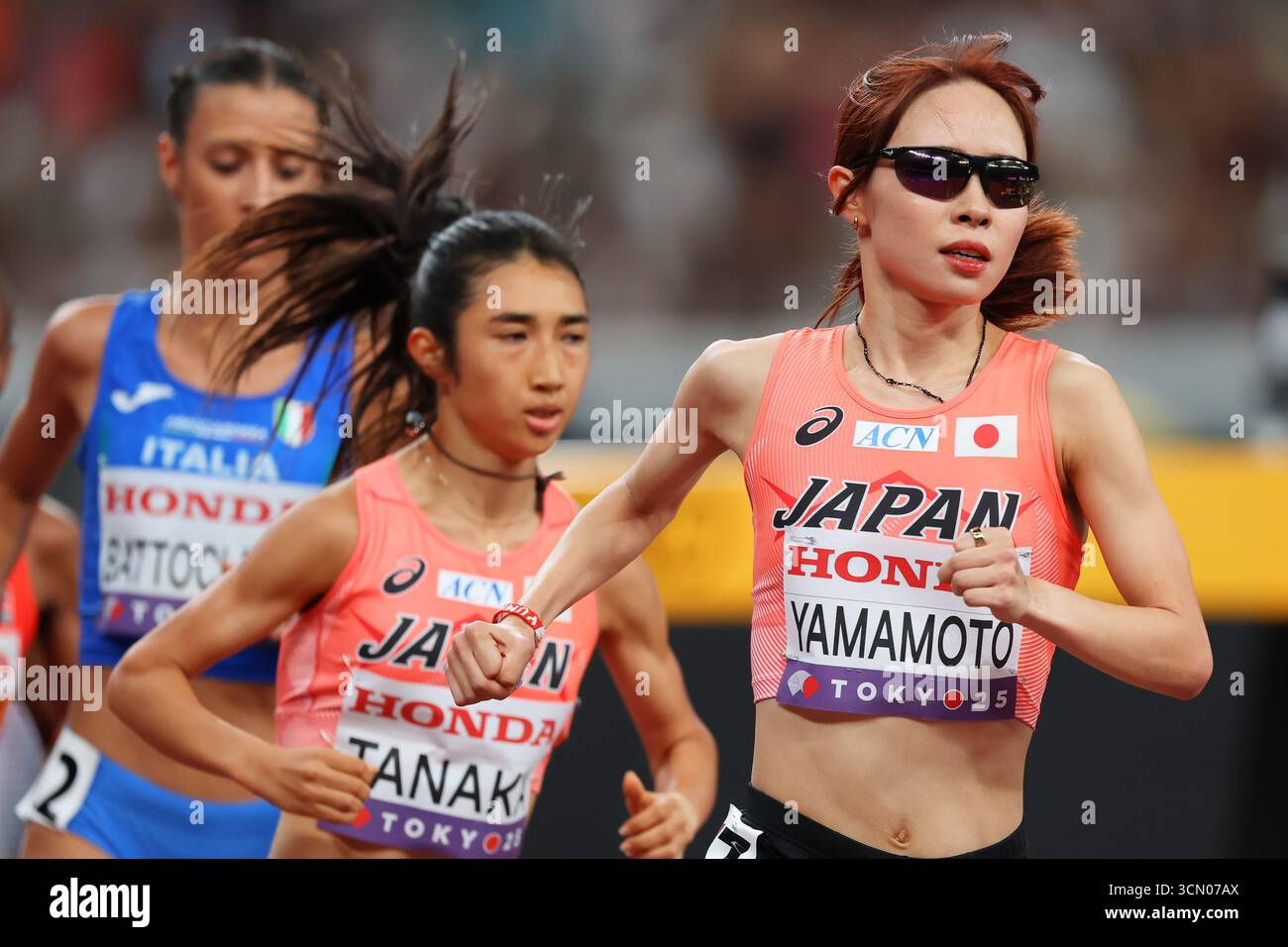 (L to R) Nozomi Tanaka (JPN), Yuma Yamamoto (JPN), SEPTEMBER 18, 2025 ...