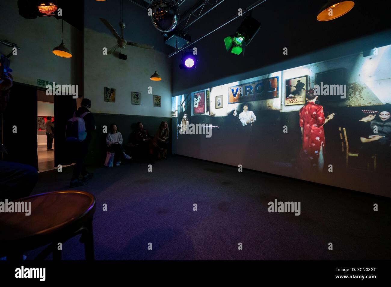 London, UK. 18 September 2025. A re-creation of the actual Blitz ...