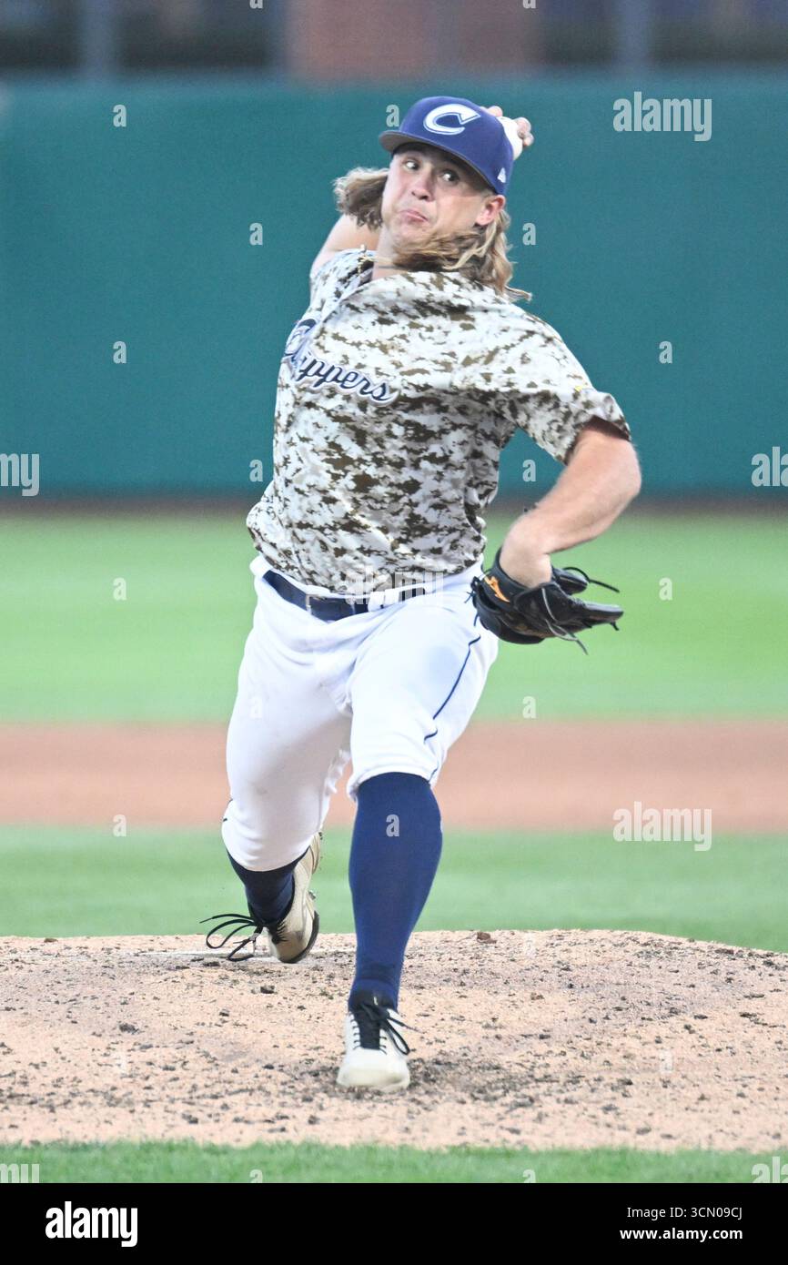 September 17, 2025: Columbus Clippers pitcher Aaron Davenport (16 ...