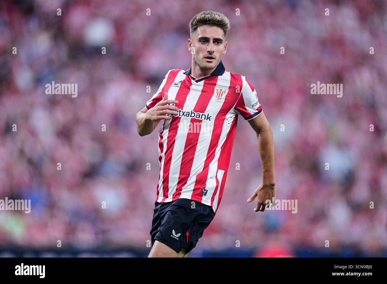 Robert Navarro of Athletic Club during the UEFA Champions League match ...