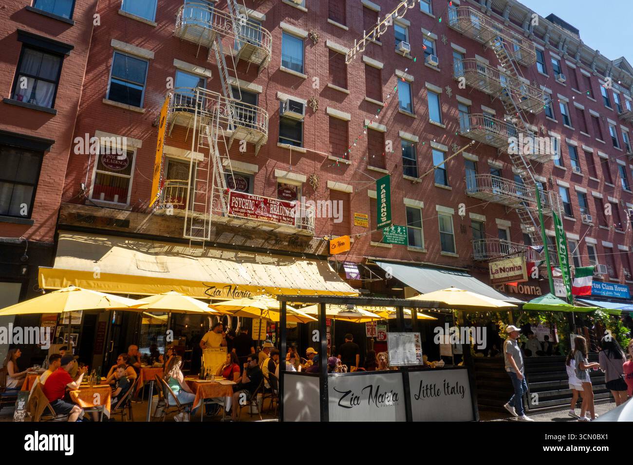Mulberry Street is the heart of Little Italy, an Italian ethnic enclave ...