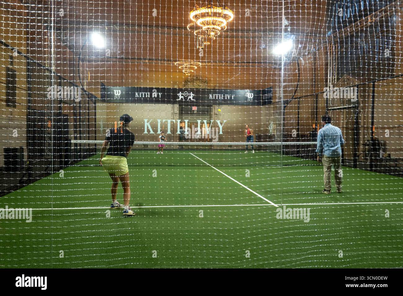 Vanderbilt Hall hosts a Padel Court exhibition to promote Kith Ivy ...