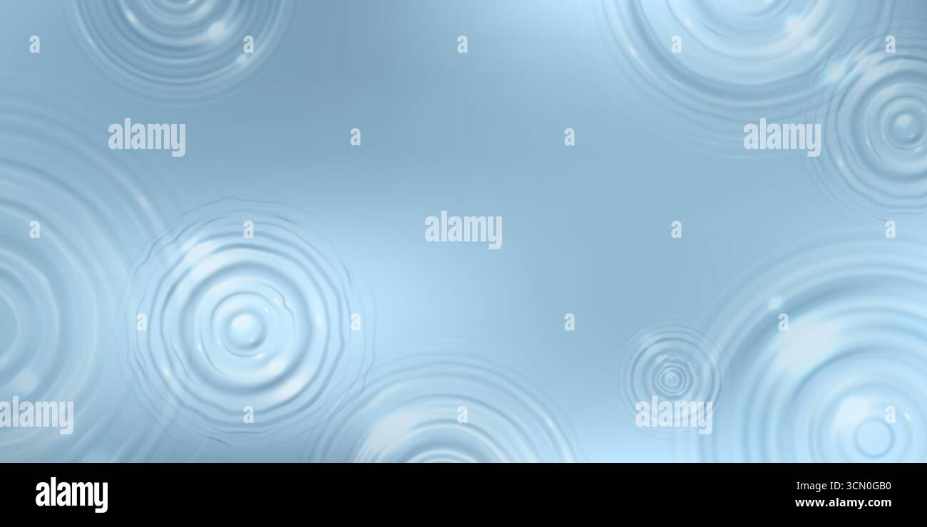 Circular water ripples spreading Stock Vector Images - Alamy