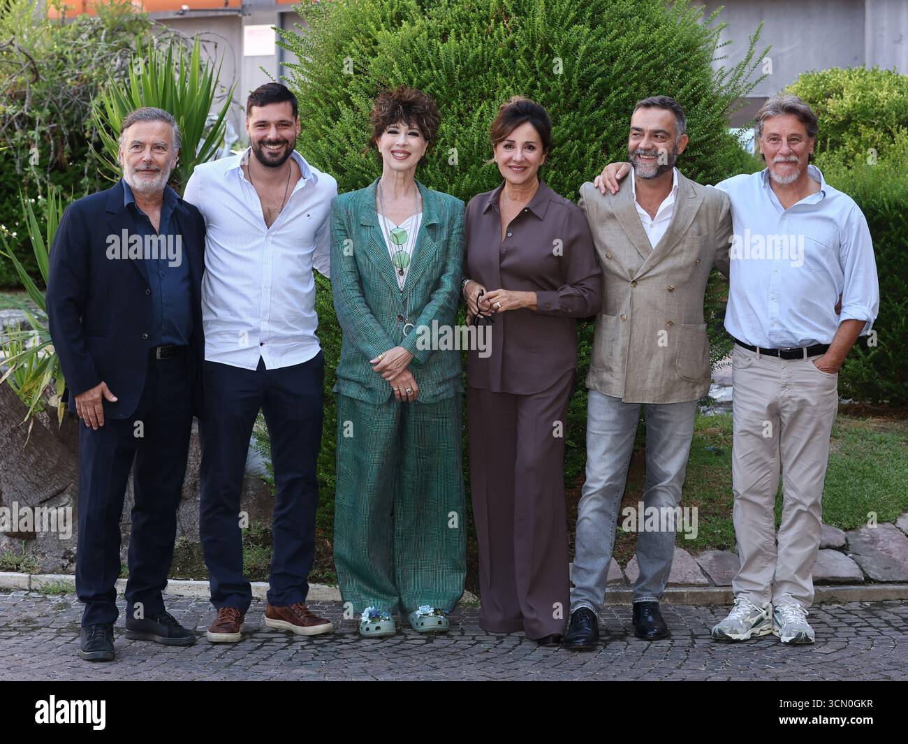 Rome, Rai headquarters formerly in Teulada, photocall for the TV series ...
