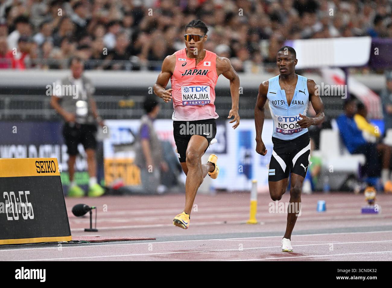 Tokyo, Japan. Credit: MATSUO. 18th Sep, 2025. (L-R) Yuki Joseph ...