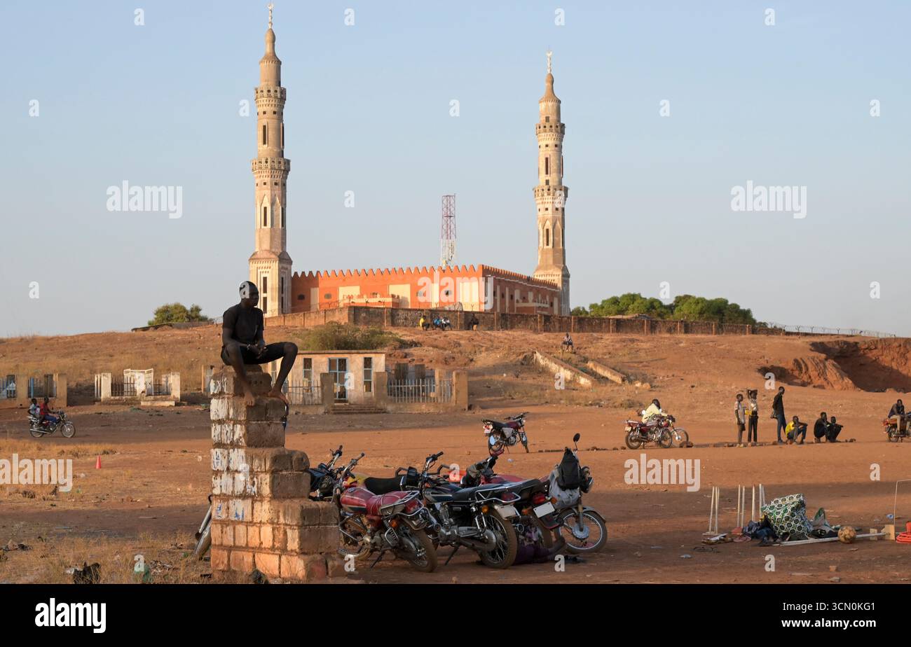 SOUTH-SUDAN, state Western Bahr el Ghazal, town Wau, Grand Mosque ...