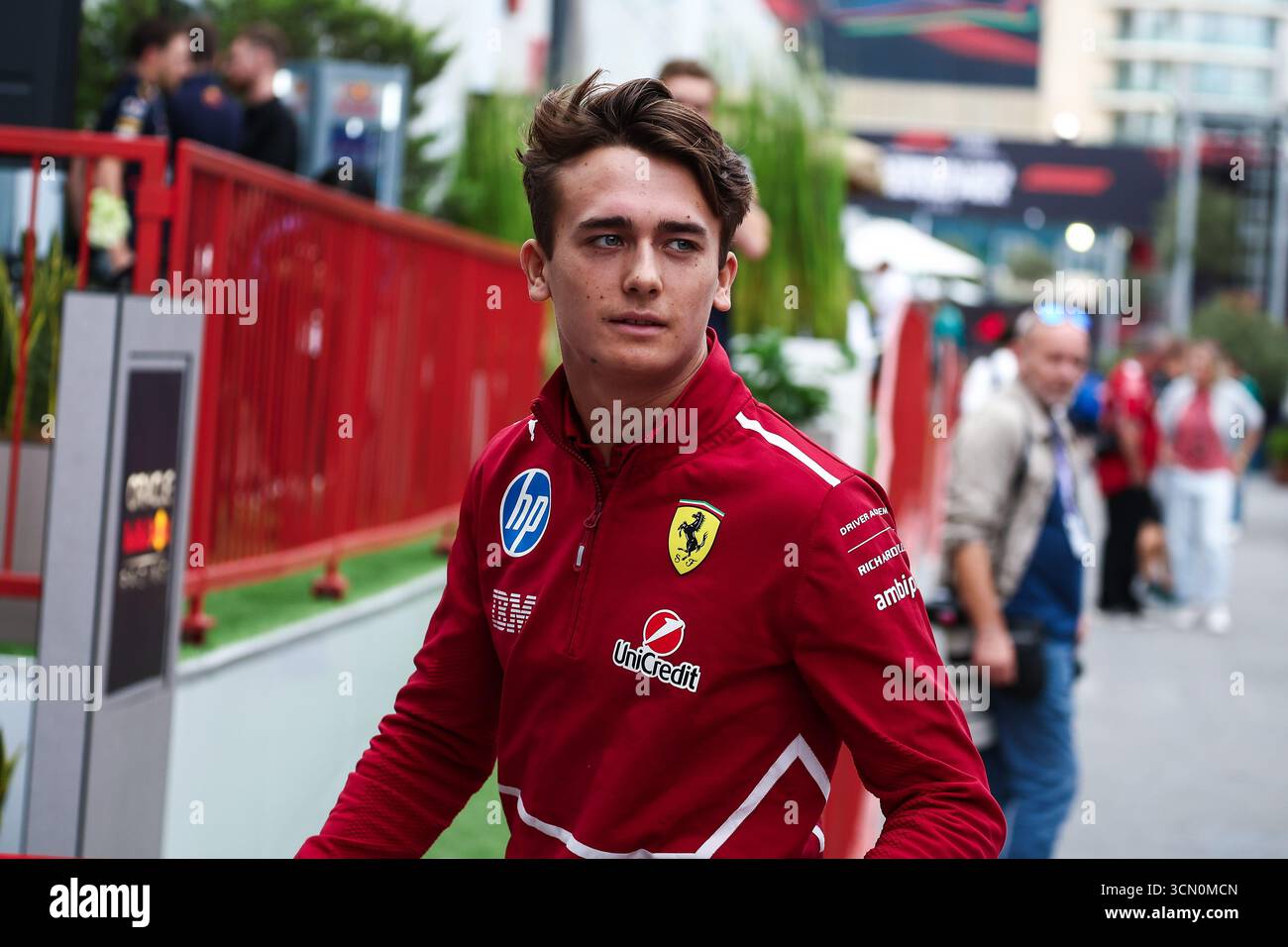 BEGANOVIC Dino (swe), Ferrari Driver Academy, portrait during the 2025 ...