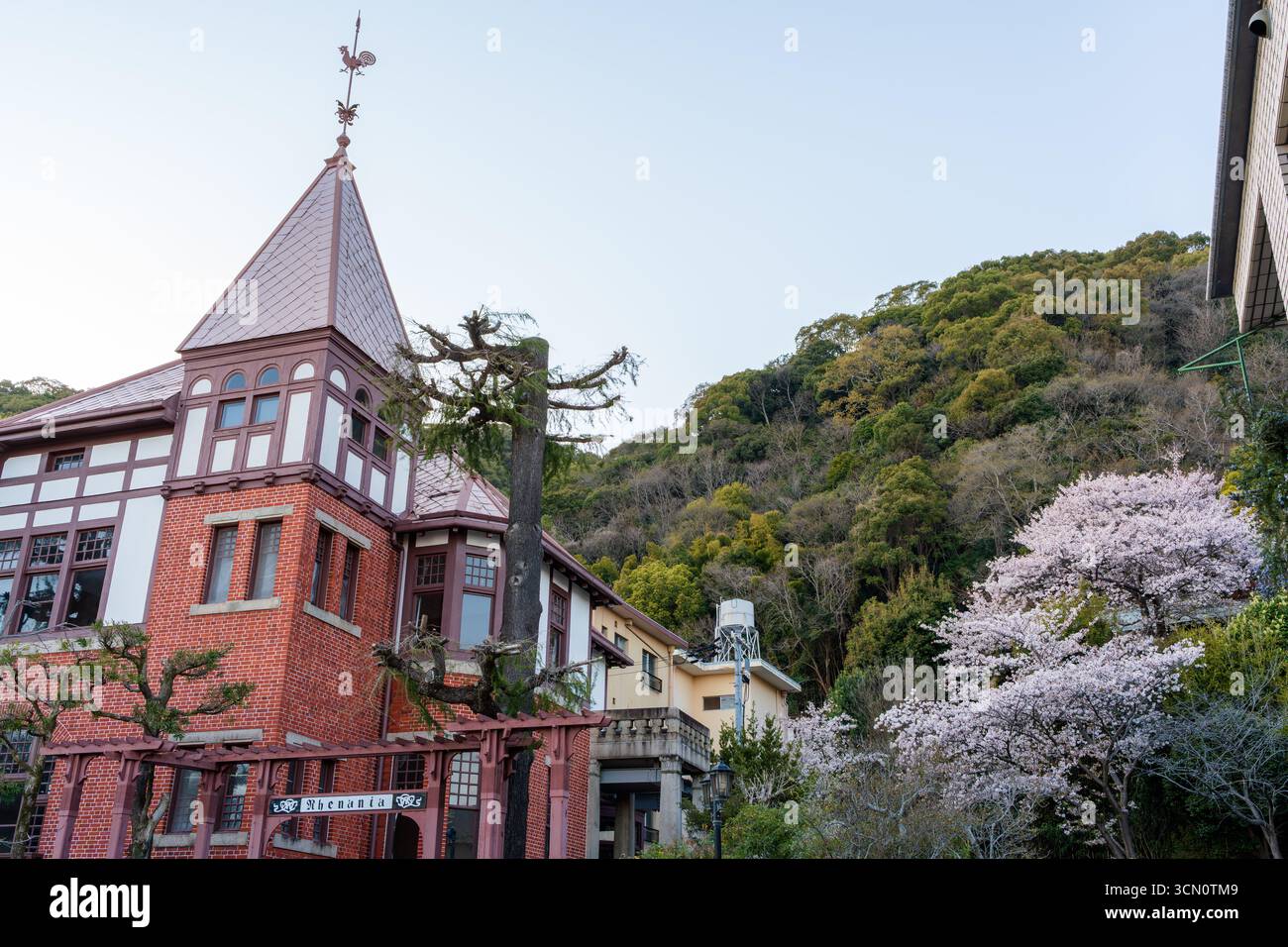 The Weathercock House, or Kazamidori no Yakata, a symbolic brick ...