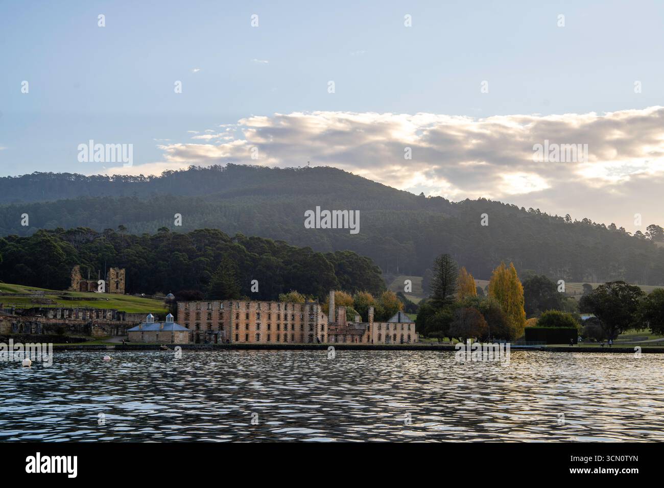 Photograph of Port Arthur Historic Site, a partially restored historic ...