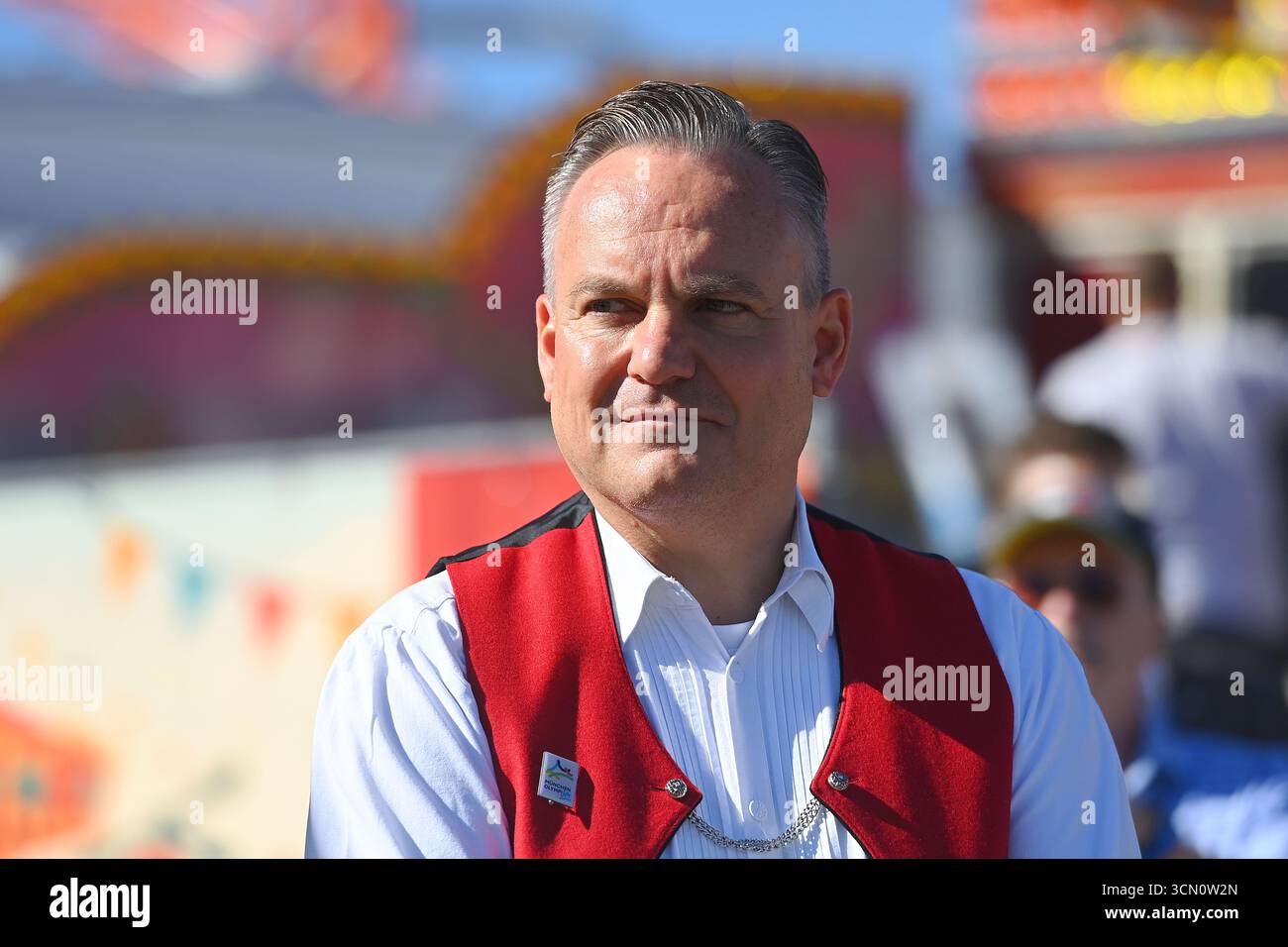 Wiesn director and economic advisor Dr. Christian Scharpf, single image ...