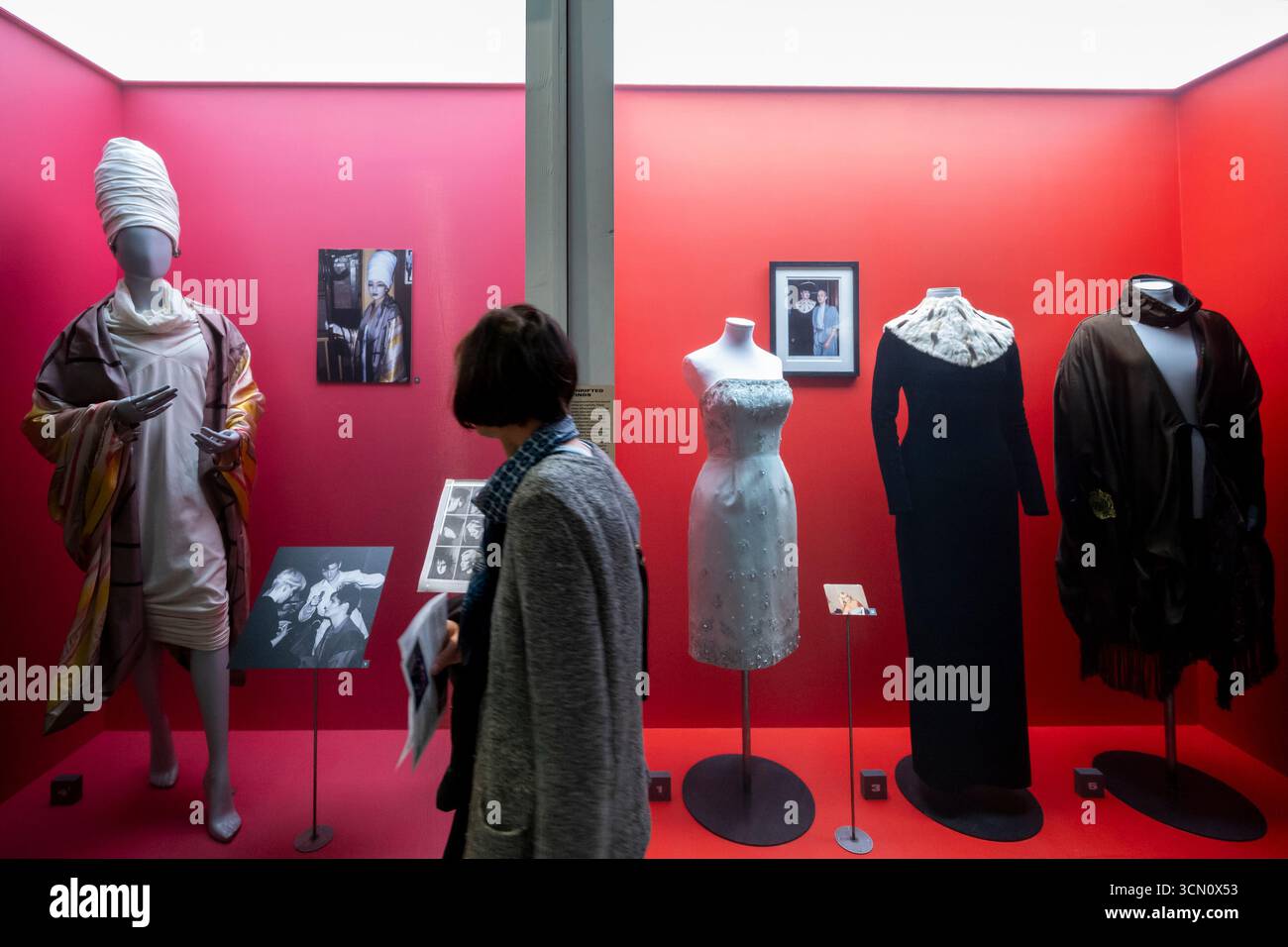 London, UK. 18 September 2025. (L) ‘Patterned robe and chemise dress ...