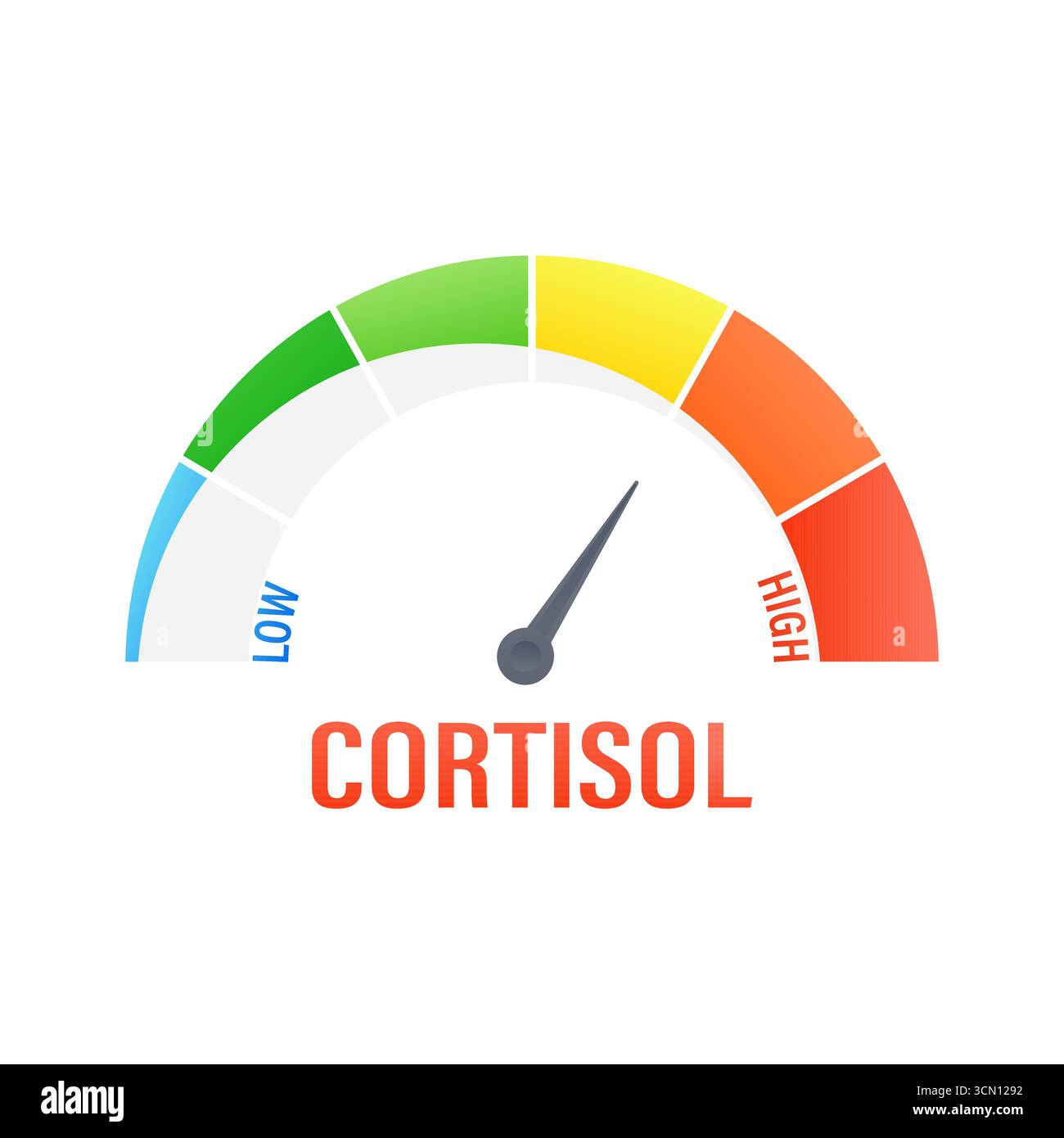 Cortisol stress hormone level hi-res stock photography and images - Alamy