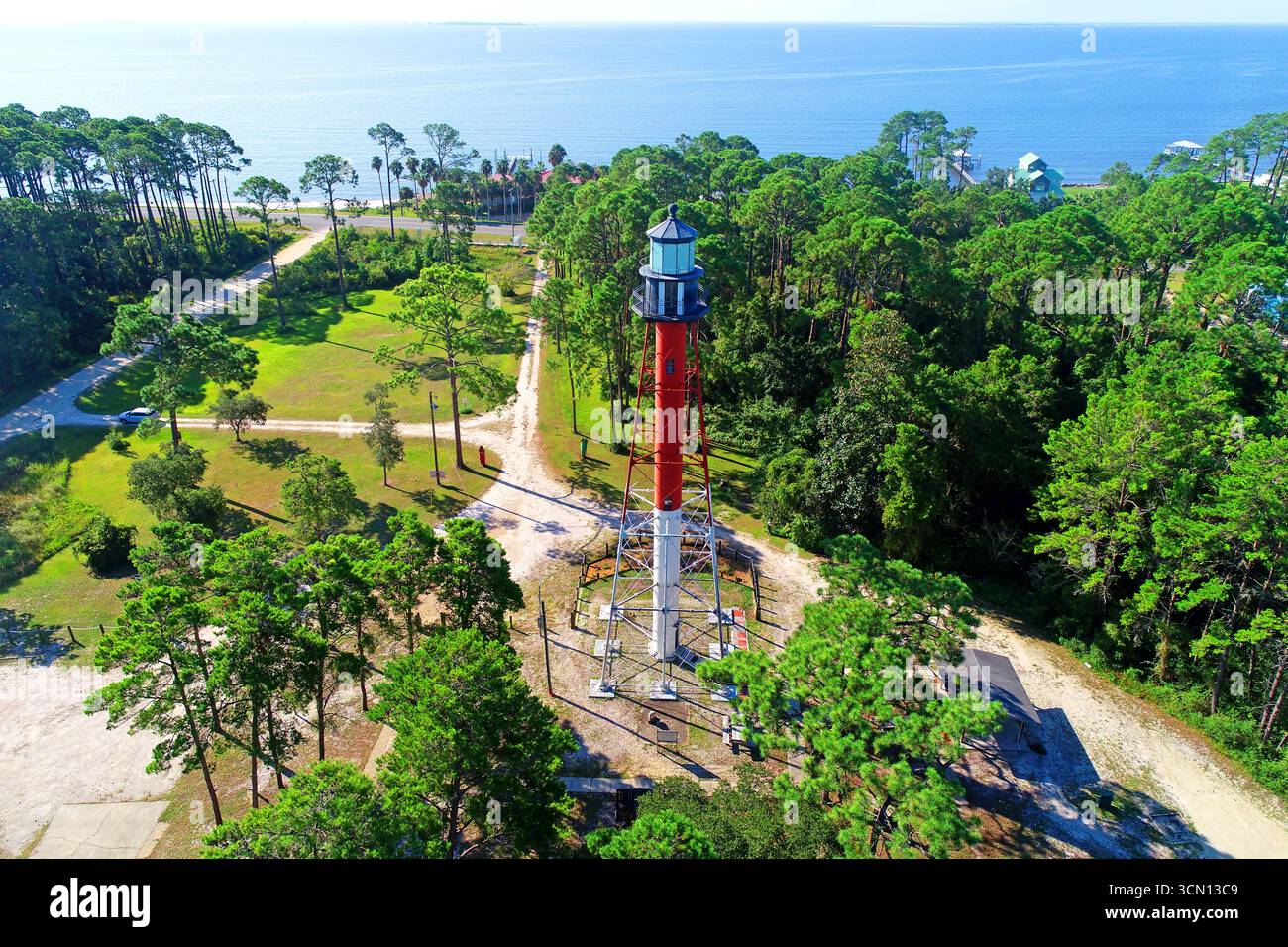 Crooked River Lighthouse Carrabelle Florida on the Forgotten Gulf Coast ...