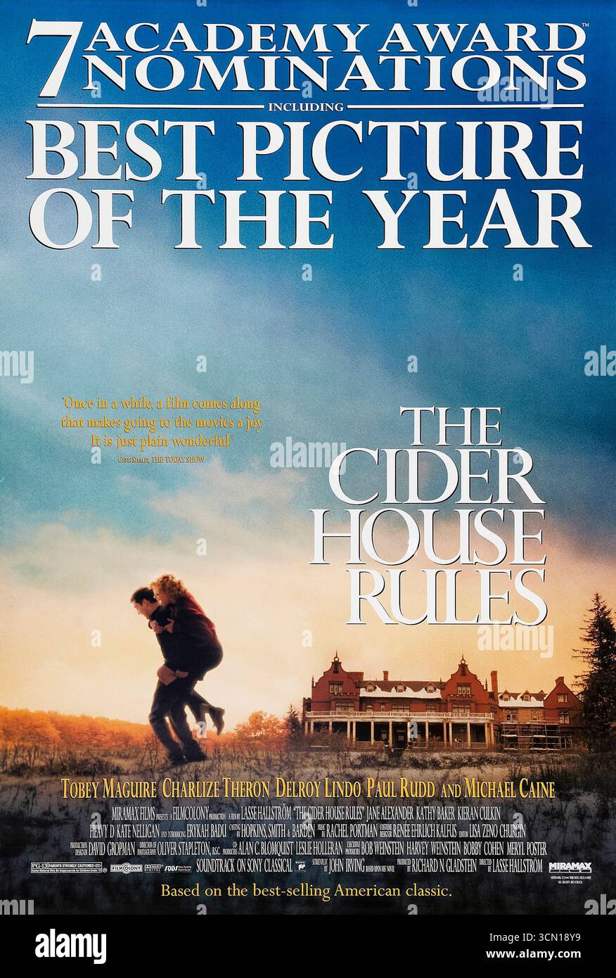 The Cider House Rules (1999) directed by Lasse Hallström and starring ...