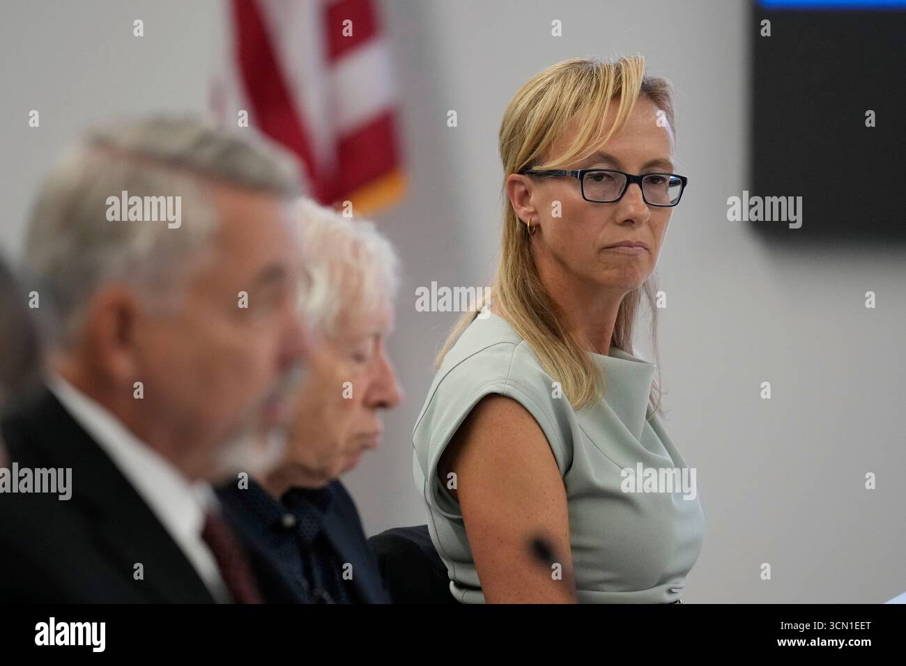 Committee member Dr. Evelyn Griffin speaks during a meeting of the Advisory Committee on ...