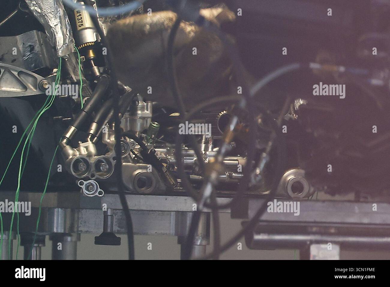 Alpine F1 Team A525, mechanical detail gearbox, boite de vitesse during ...
