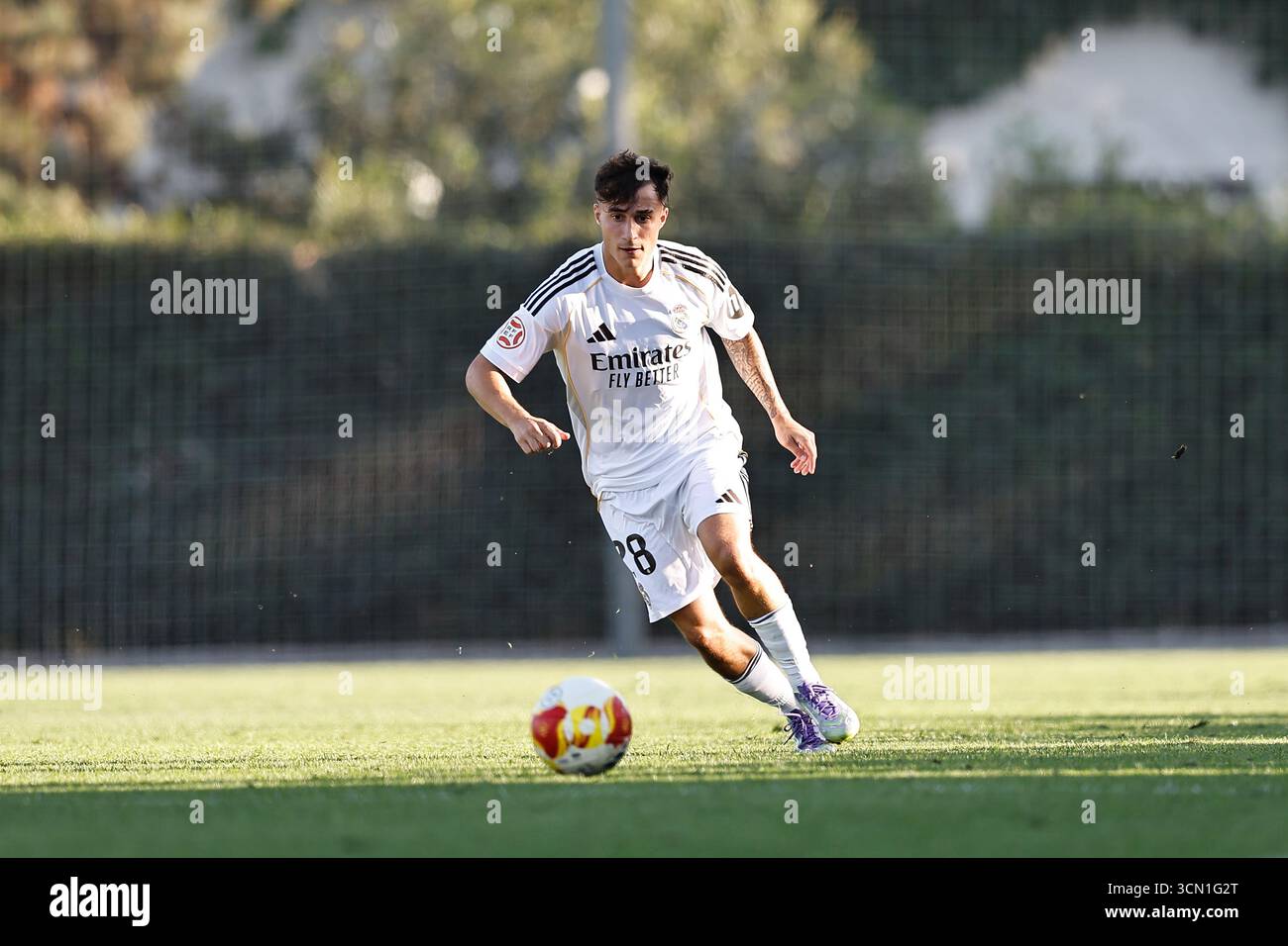 Roberto Martin (RM Castilla), SEPTEMBER 17, 2025 - Football / Soccer : Spanish "Primera RFEF ...