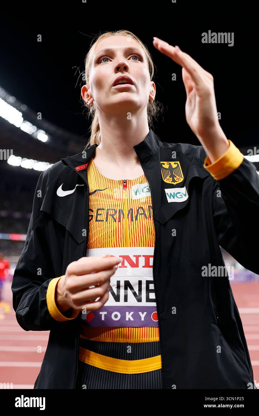 Imke Onnen (GER) an Tag 6 der World Athletics Championships im National ...