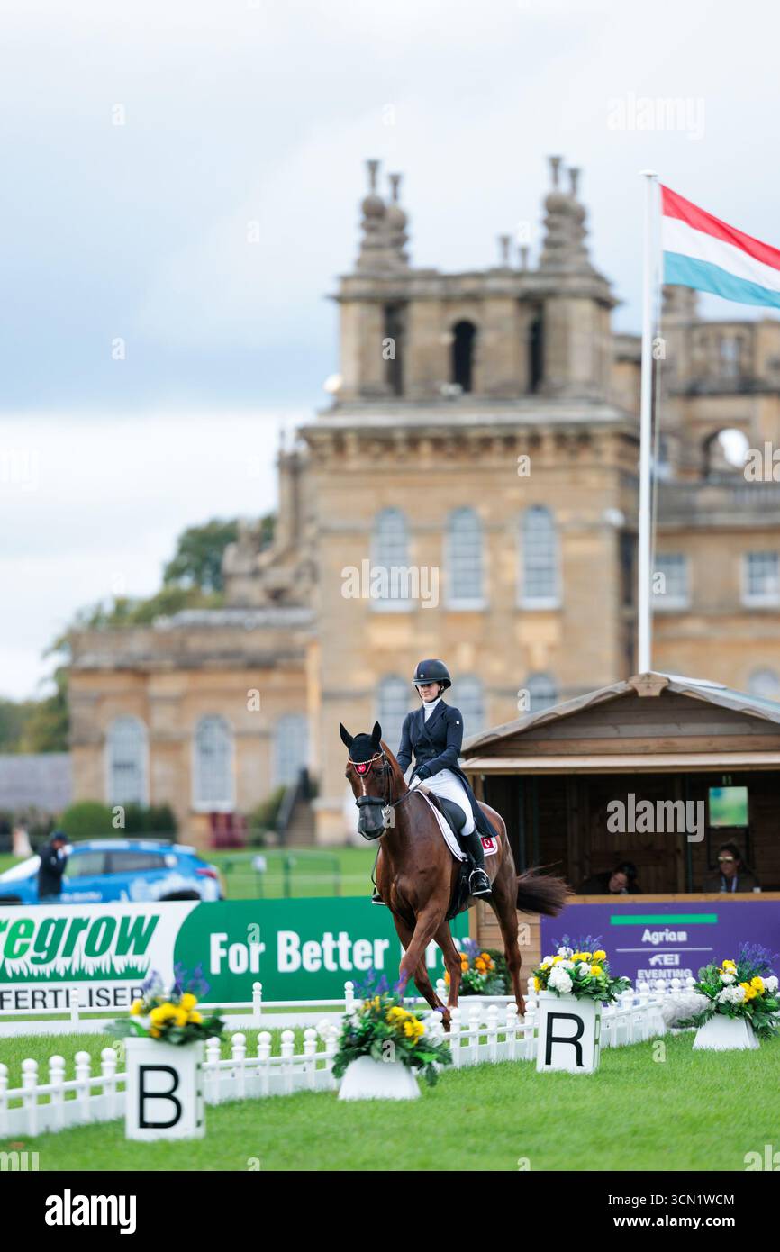 Kumru Say of Turkey with Baladin De L'ocean Ja during the dressage at ...